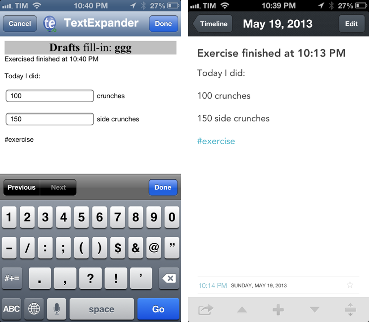 TextExpander Touch 2.0 Brings Fill-In Snippets, Formatted Text To iOS - MacStories